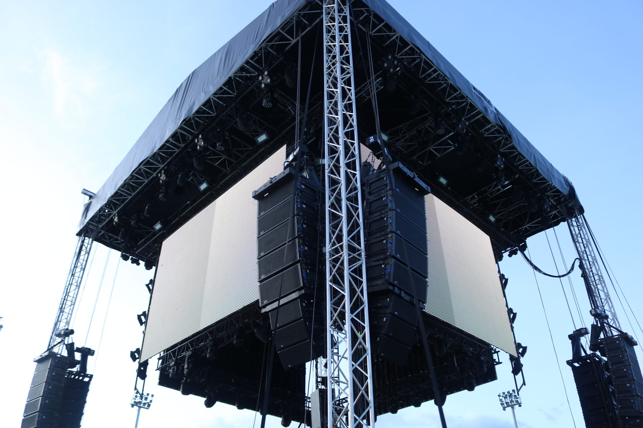 Así se Vive un Montaje Técnico de un Concierto 360° - Kaos Eventos